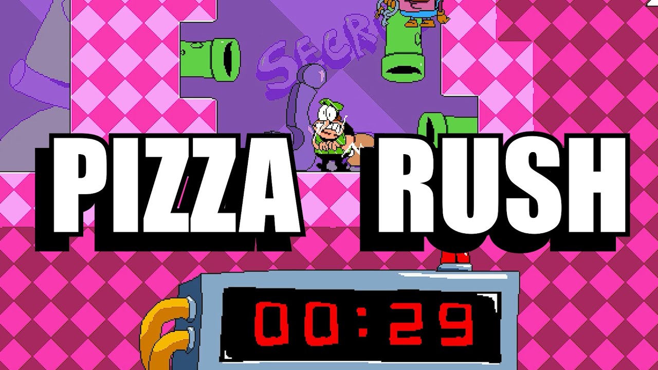 Custom Level: Pizza Rush - Pizza Tower Level Editor - YouTube