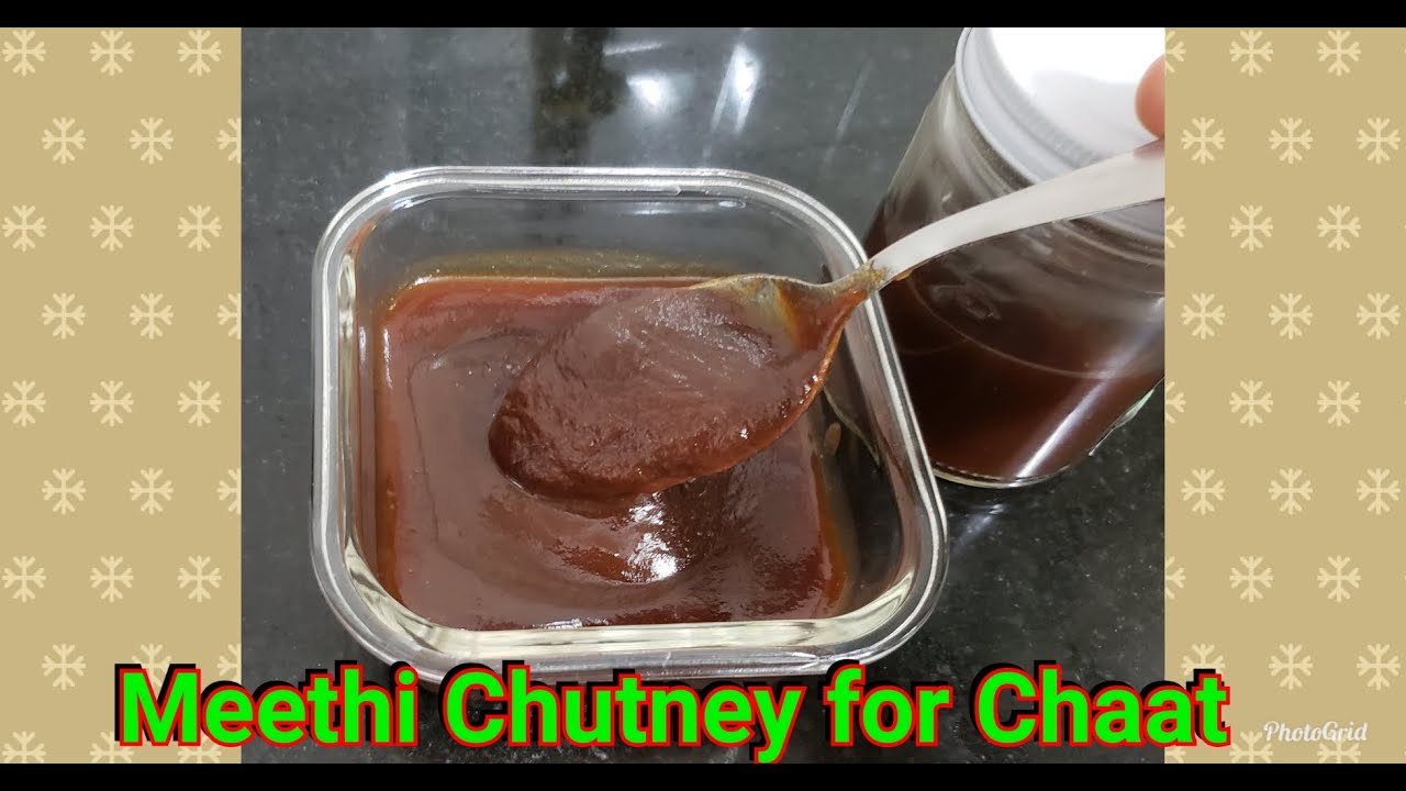 Meethi Chutney for Chaat I Sweet Chutney I Meethi Chutney for Pani Puri ...