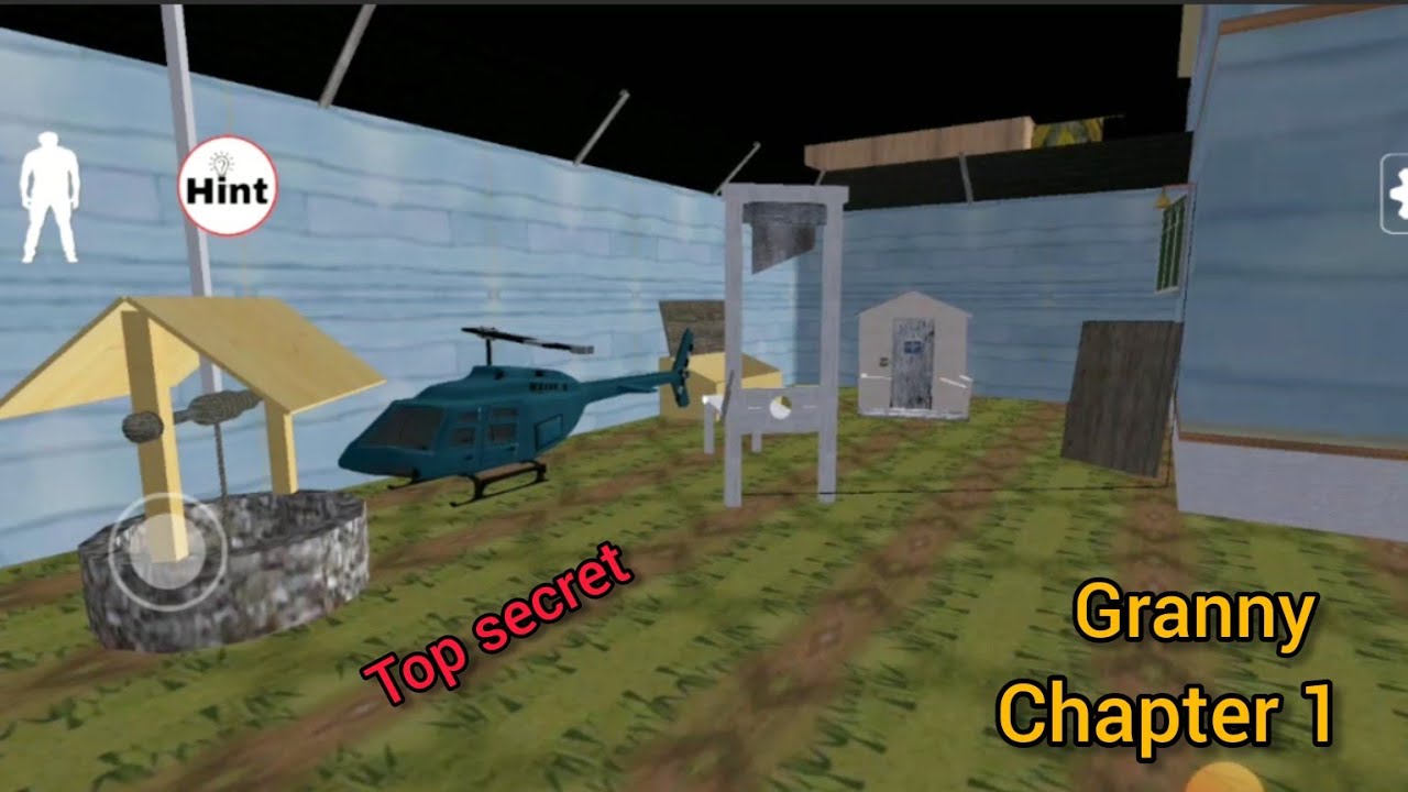 Granny helicopter escape // granny chapter 1 में हेलीकॉप्टर 👌 - YouTube