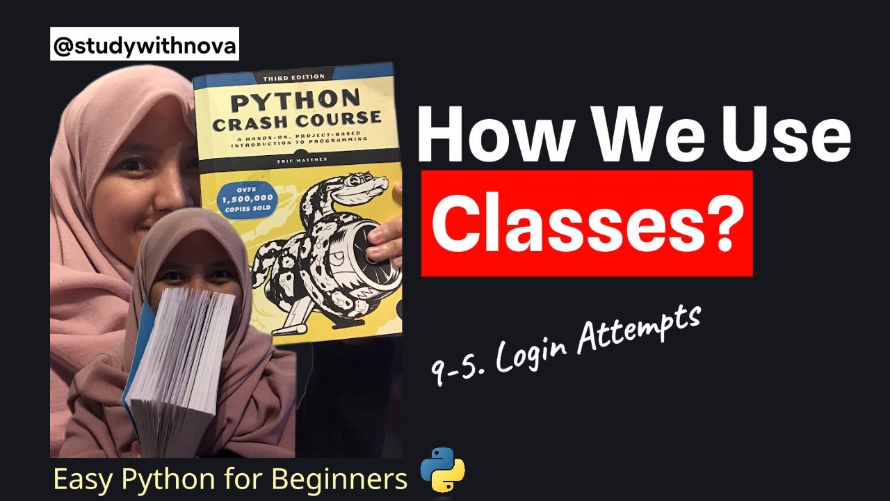 #56 Let's Code Python Crash Course | studywithnova - YouTube
