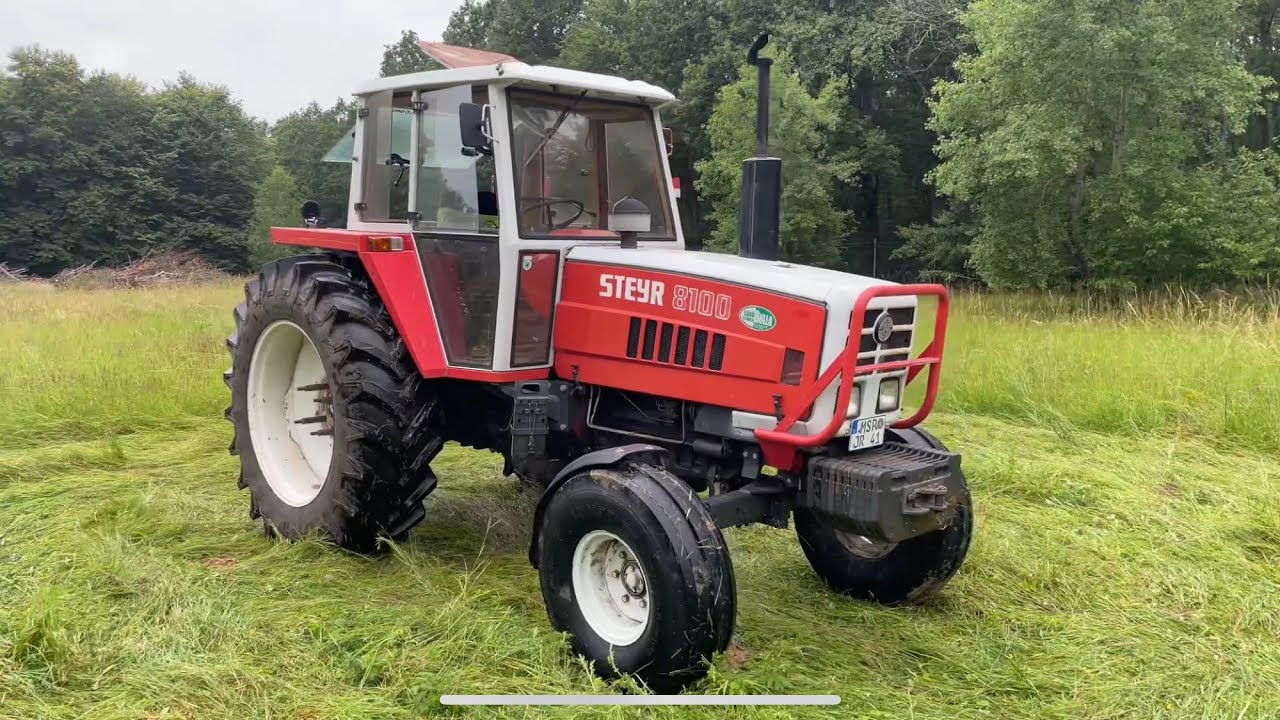 Steyr 8100 Traktor Walkaround - YouTube