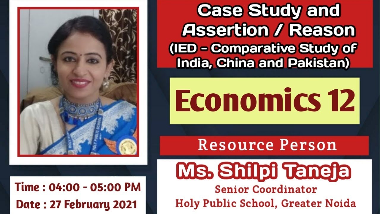 #Class 12 #IEd #Comarative Study of India China and Pakistan #Assertion ...