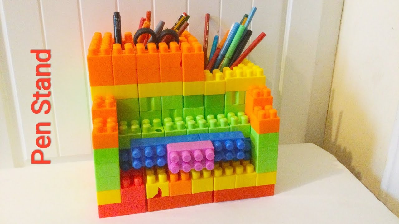Pen Stand/Building blocks for kids/Building blocks /Blocks building Pen ...