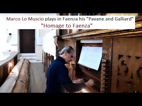 Marco Lo Muscio: Pavane and Galliard "Homage to Faenza" (Played in ...