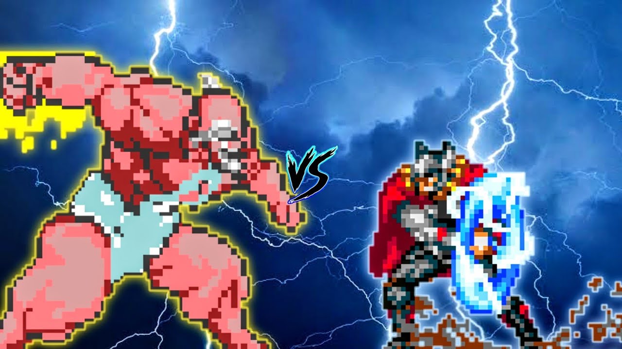 Zeus VS Thor OP in Jump Force Mugen - YouTube