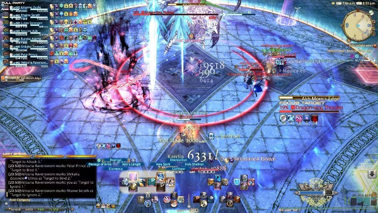 FF14 Buff Cap in DSR Phase 7 - YouTube