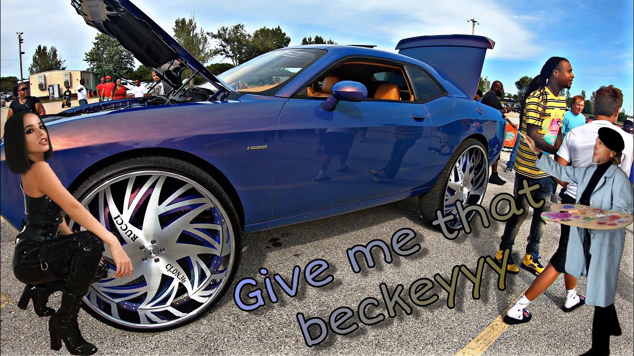 CJ ON 32s PROCHARGED CHALLENGER - YouTube