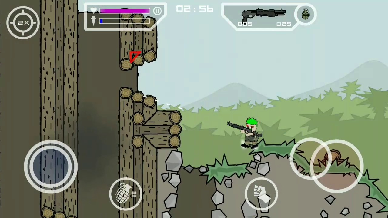 Latest Hack | Doodle Army 2 : Mini Militia Game - Games for Kids - YouTube