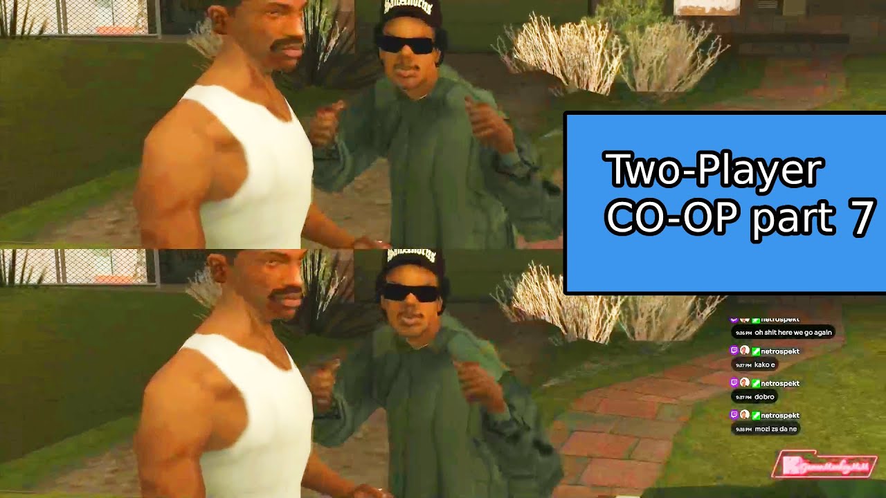 GTA San Andreas Two-Player CO-OP part 7 - YouTube
