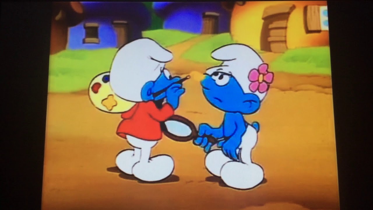 Smurfs a maze of mirrors - YouTube