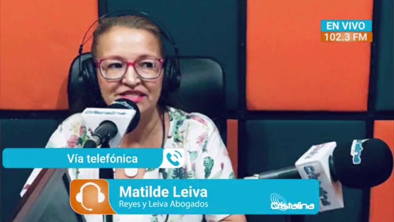 Entrevista a Matilde Leiva, Reyes y Leiva Abogados - YouTube