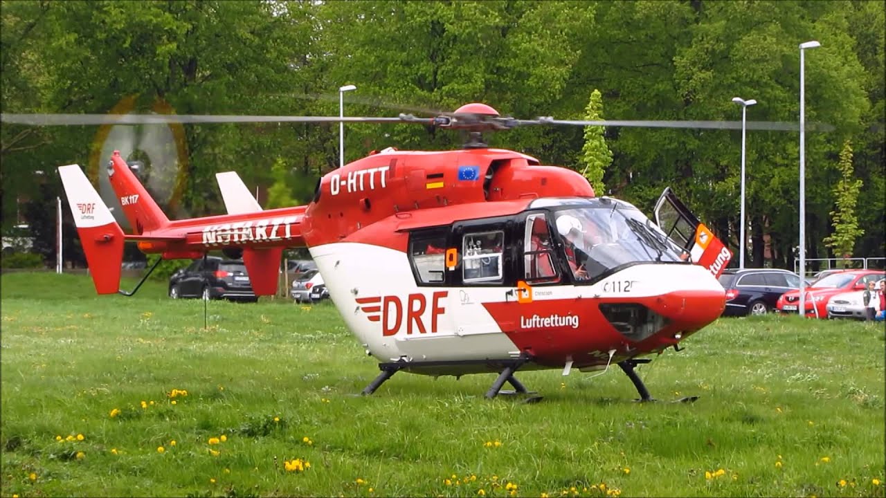 Landung von Christoph Weser (D-HTTT) beim Tag der Helfer in Delmenhorst ...