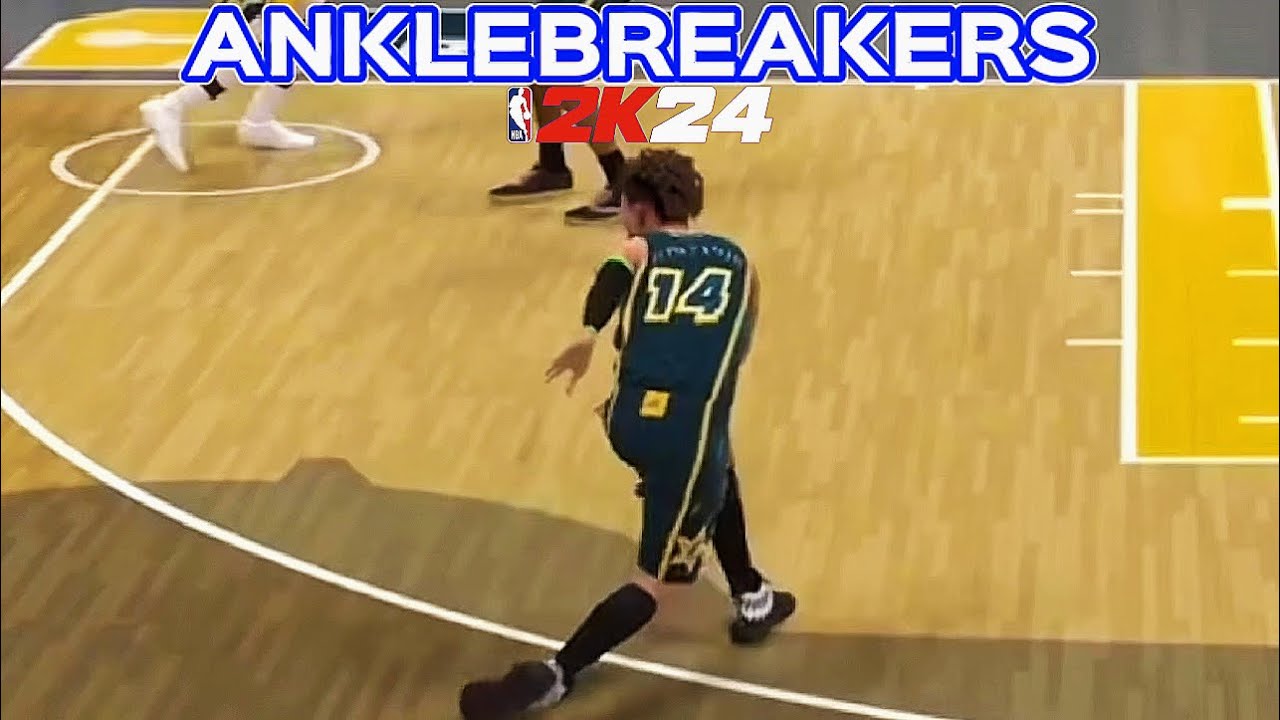 These ANKLEBREAKERS made me SPIT BARS in NBA 2k24 🔥 #nba2k24 #2k24 # ...