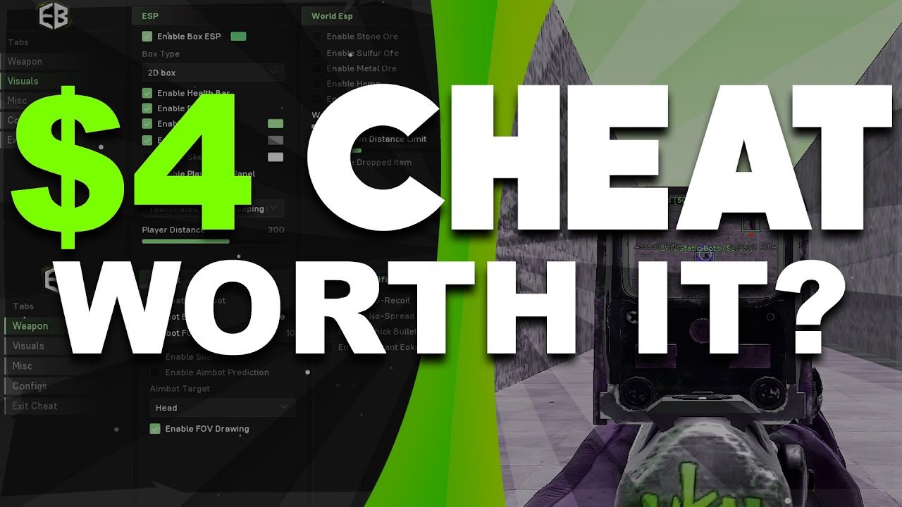 TROLLING SERVER WITH RUST CHEAT // easy-beast.com - YouTube