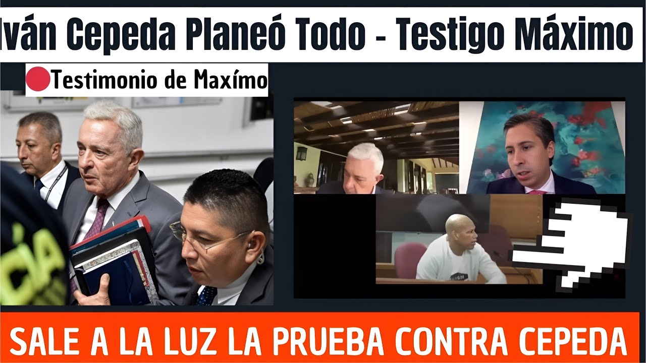 🔴URIBE NO ES CULPABLE- Abogado de Alvaro Uribe- Testigo Máximo Fue ...