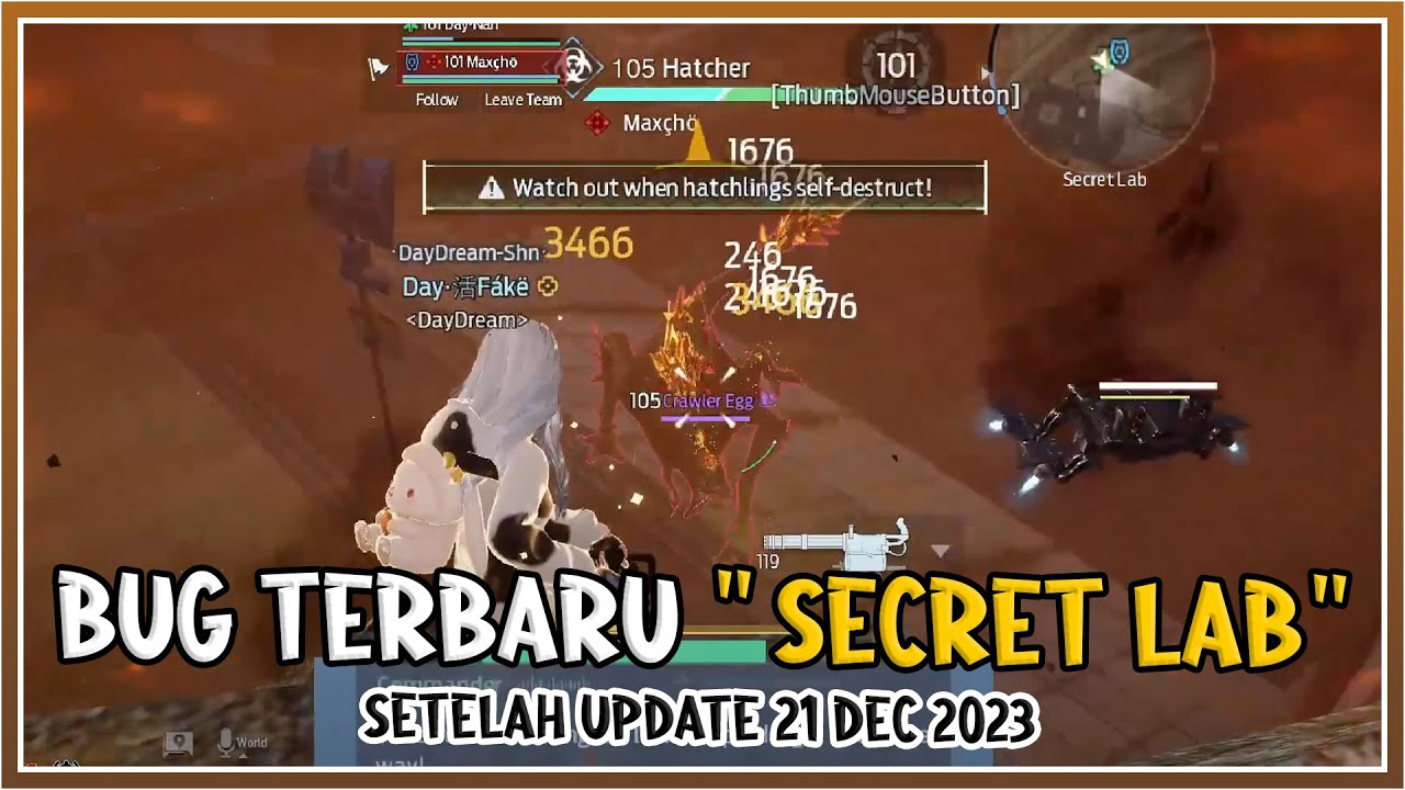 NEW BUG "SECRET LAB" AFTER UPDATE 21 DEC 2023 | UNDAWN - YouTube