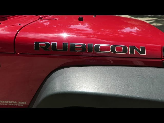 Mopar Wrangler Hood Decal