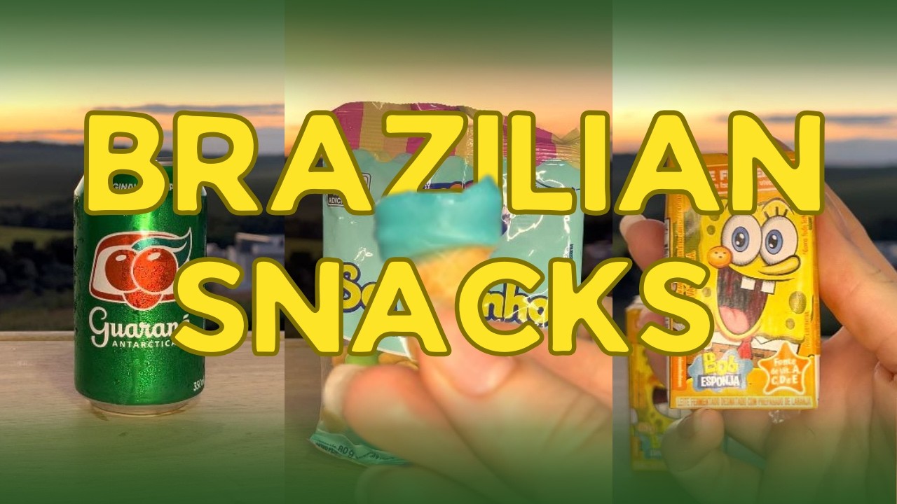 10 Incredible Snacks from the Brazilian Market! - YouTube