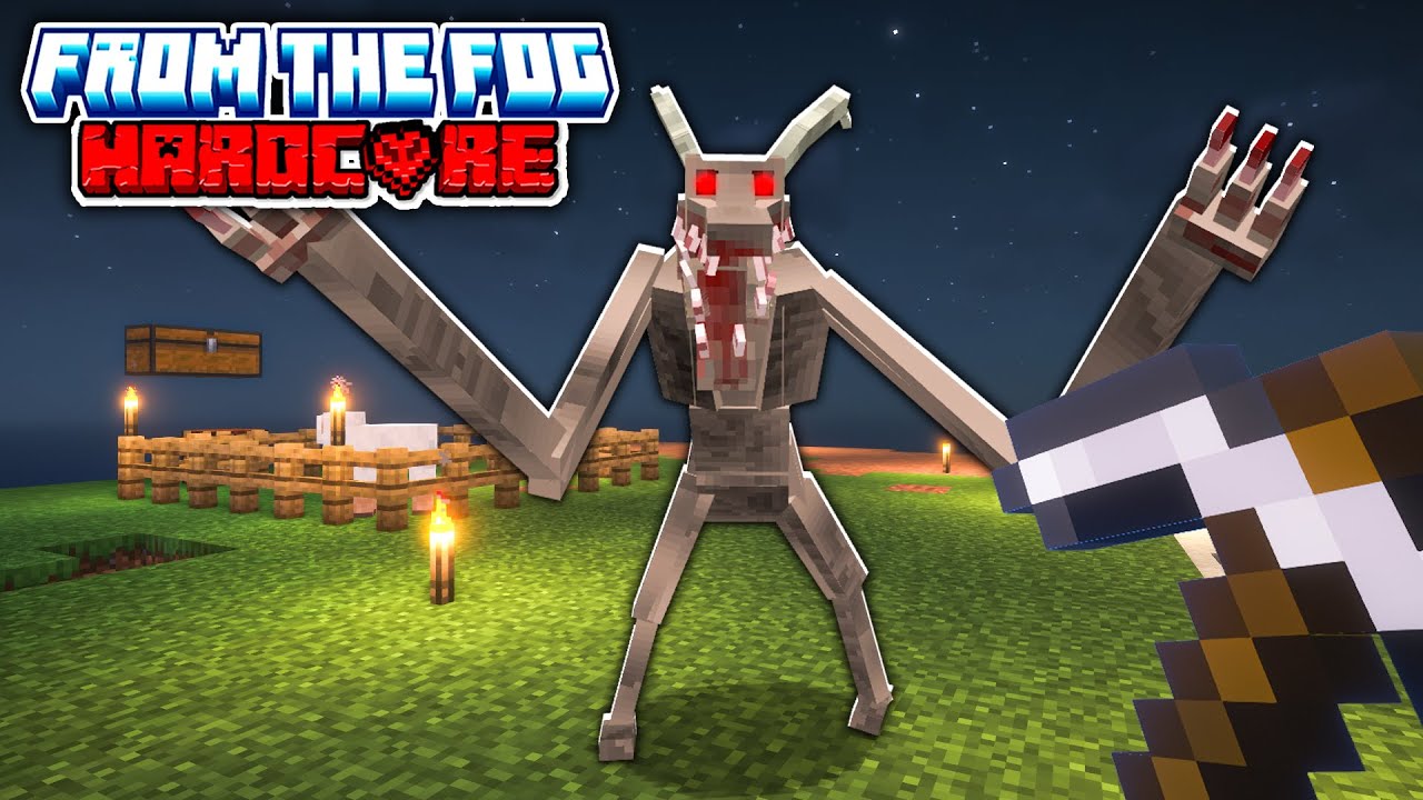 Le GOATMAN a rejoint mon MONDE en Hardcore sur Minecraft (From the Fog ...