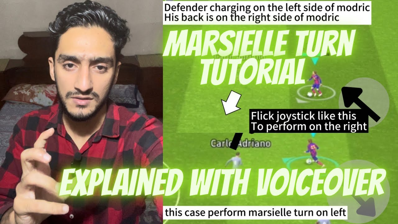 How to perform Marseille Turn,Complete Tutorial eFootball 24 Mobile ...