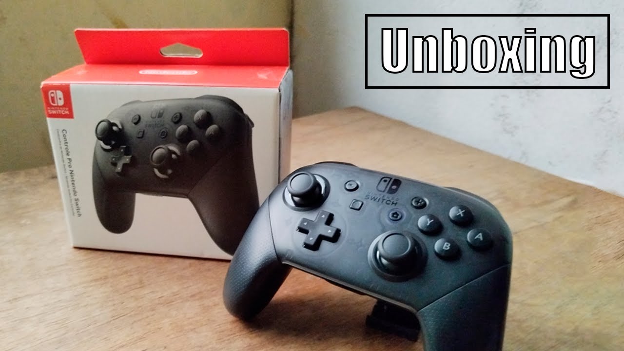 Comprei o Nintendo Pro Controller - O Controle Oficial do Nintendo ...