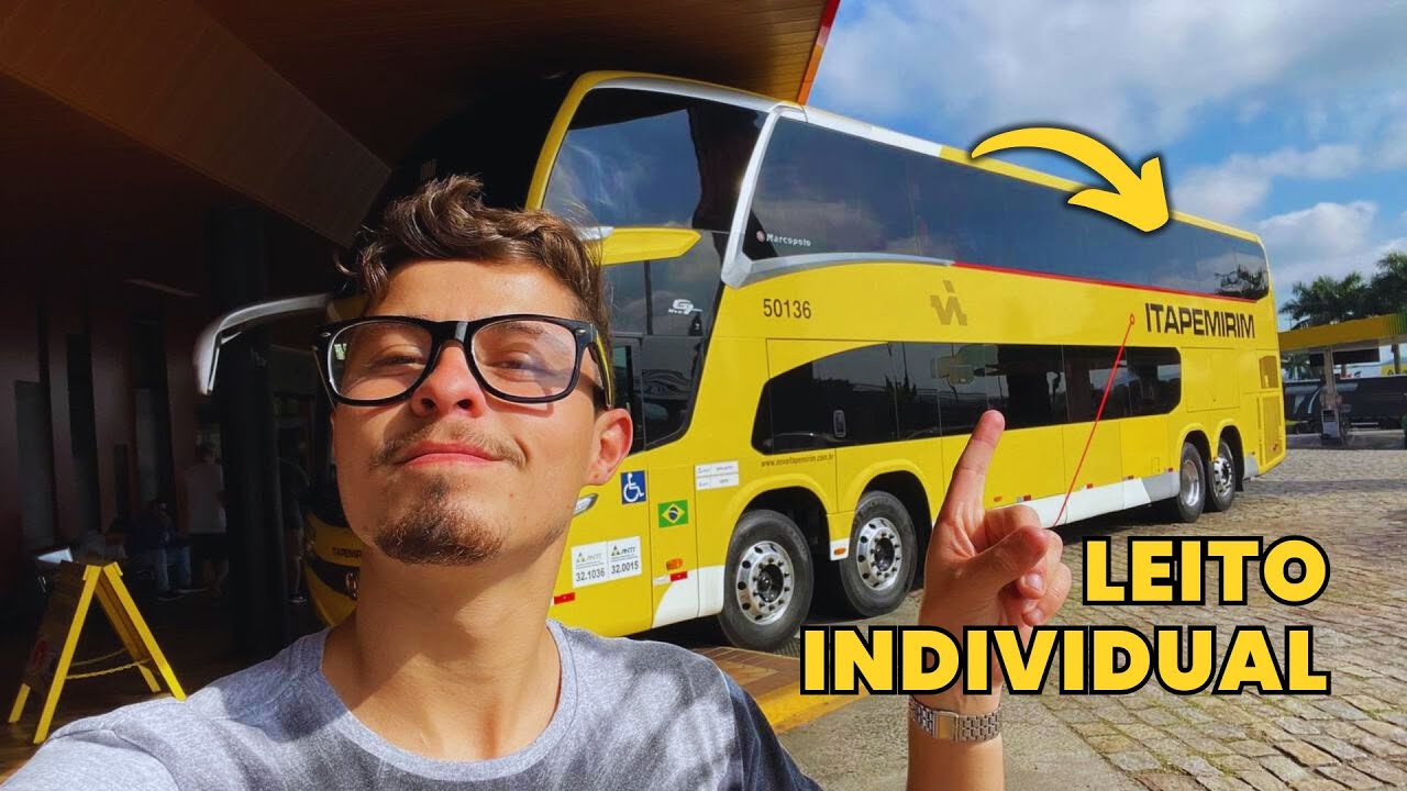 VIAGEM de ITAPEMIRIM! LEITO INDIVIDUAL de CURITIBA a SÃO PAULO | Vlog ...