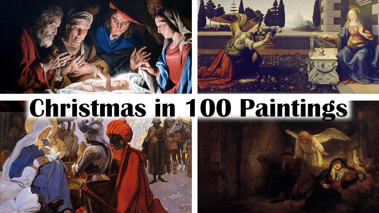 The Christmas story explained in 100 paintings - YouTube