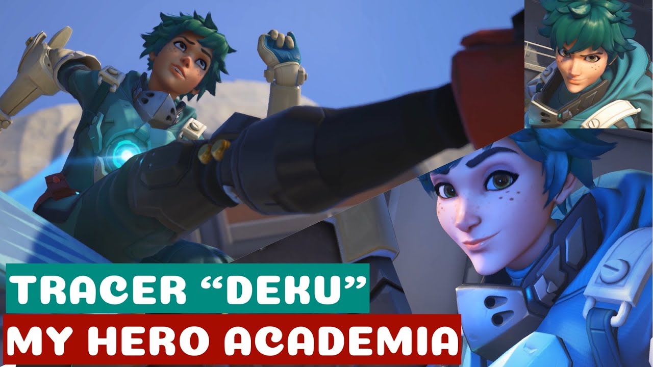 Tracer "Deku" Skin Showcase (My Hero Academia Event) - Overwatch 2 ...