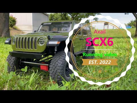 【RC/Axial/SCX6】Giant ship 1/6 Axial SCX-6 JEEP Wrangler running ＜4K ...
