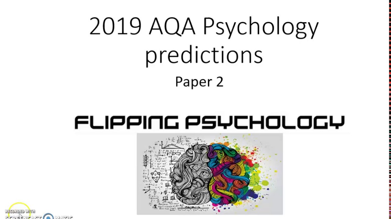 AQA Paper 2 Psychology Predictions 2019 YouTube aqa-paper-2-psychology-predictions-2019-youtube