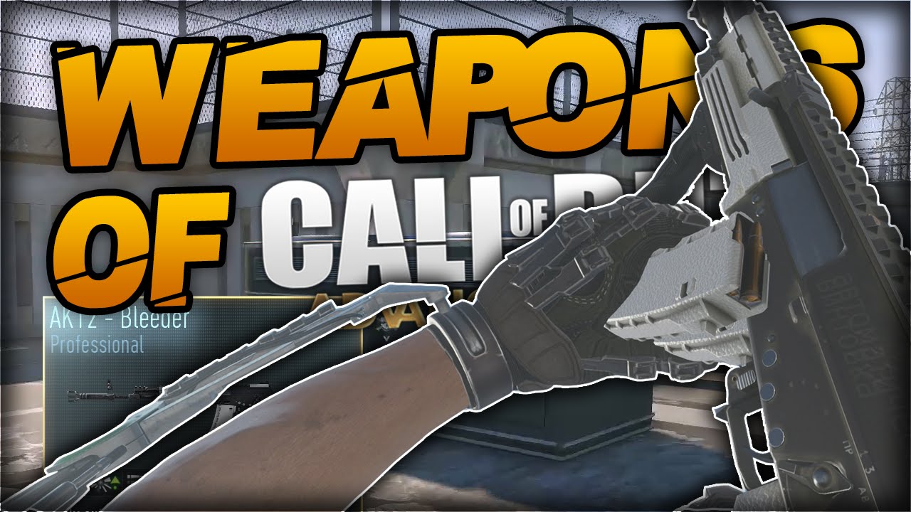 COD AW: Weapons Of Advanced Warfare - "AK12 Bleeder" Professional ...