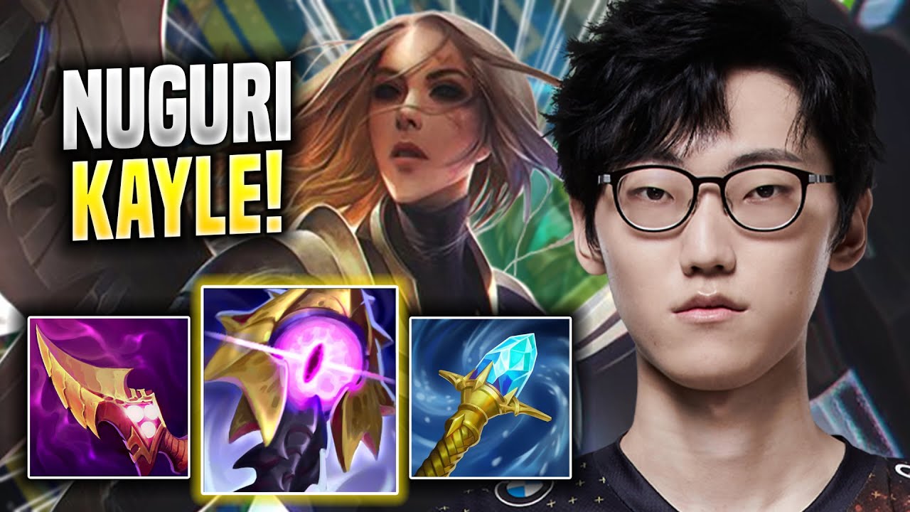 NUGURI DESTROYING WITH KAYLE! - DK Nuguri Plays Kayle TOP vs Gnar! | Season 2022 - YouTube