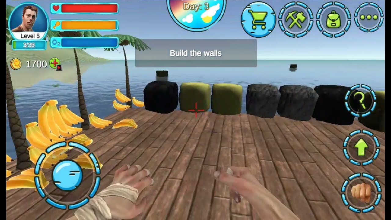 Ocean Survival 3D - 2 (Survival Games) Android Gameplay - YouTube