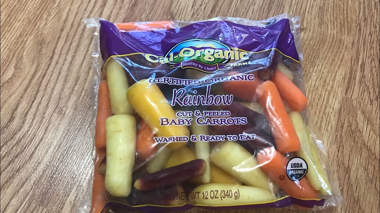 Miniature baby rainbow carrots from Walmart|Real Miniature vegetables ...