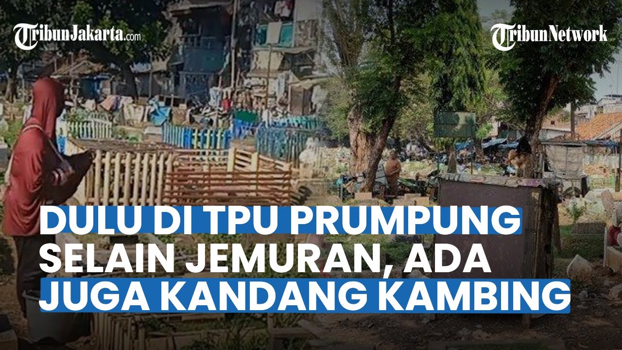 TPU Prumpung Penuh Jemuran dan Kandang Ayam, Ketua RW Kejutkan Warganet ...