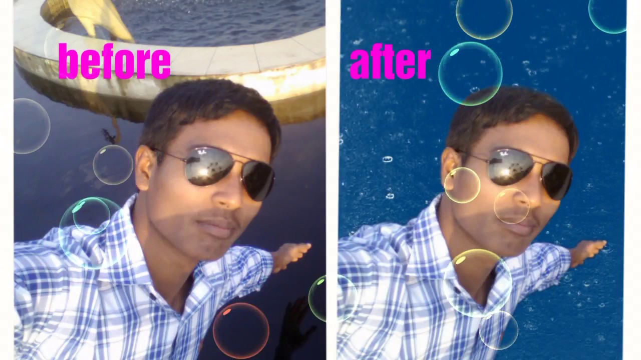 How to Change photo background+create sticker easily by using PicsArt ...