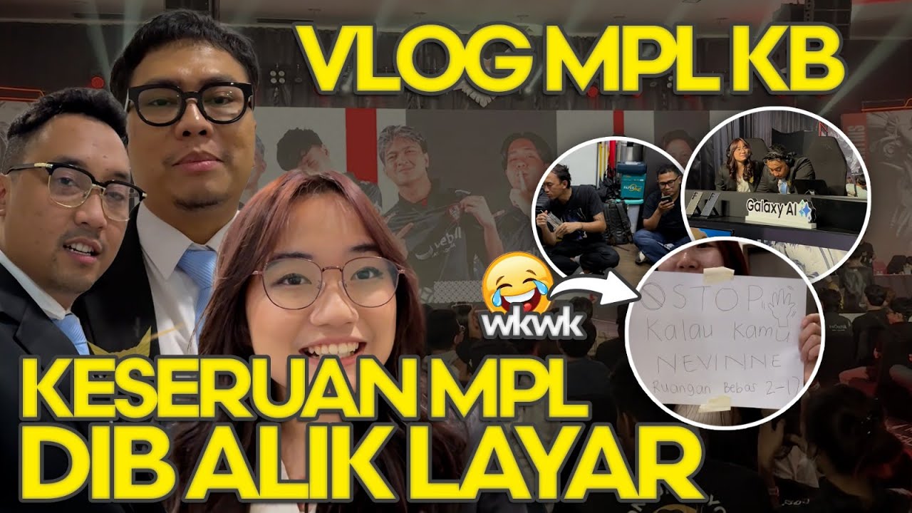 KESERUAN MPL DIBALIK LAYAR WEEK 3 !! #petualangankb - YouTube