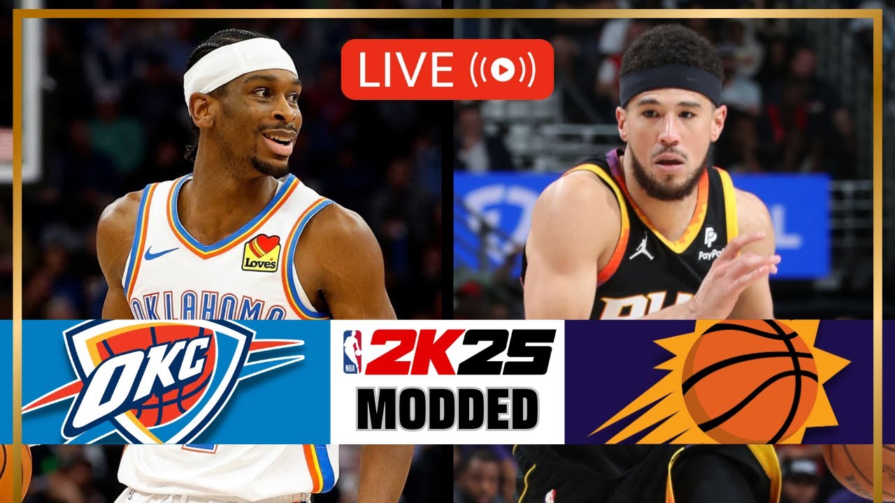 NBA 2K25 PC NEXT GEN MODS | THUNDER vs SUNS | NBA 2K25 PC GAMEPLAY ...