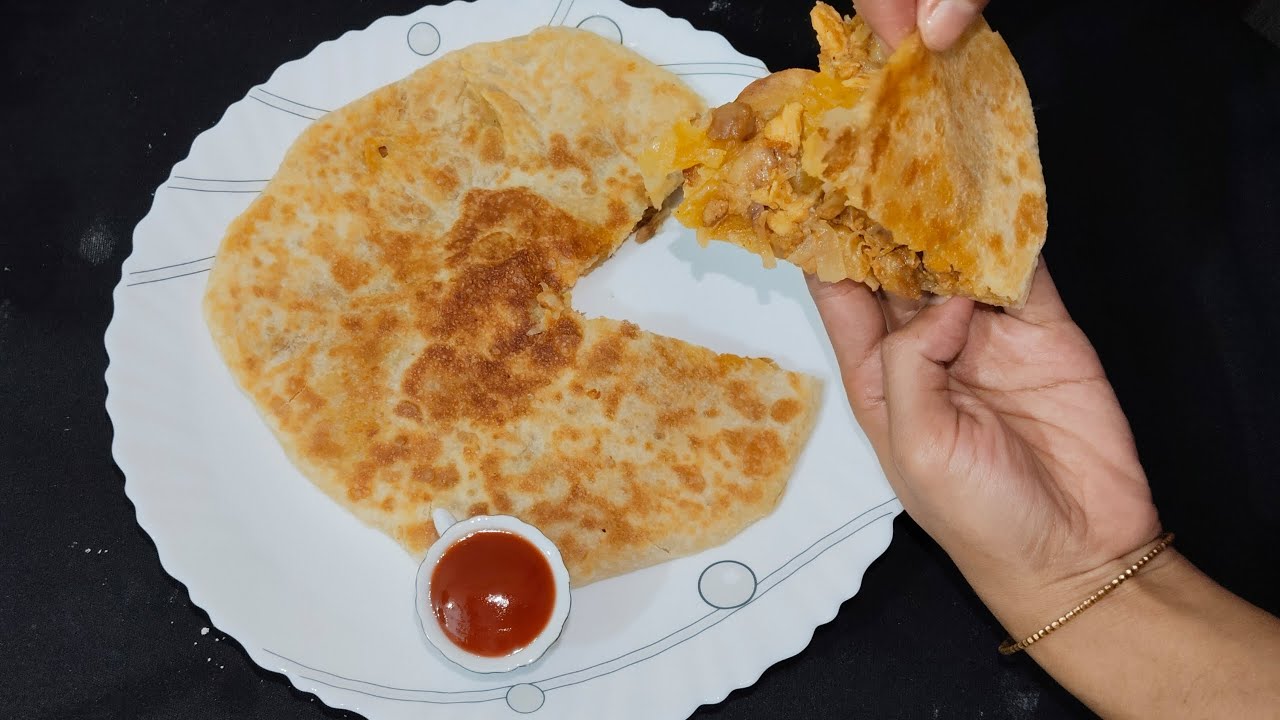 চিকেন পরোটা রেসিপি । chicken paratha। chicken porota recipe bangla ...