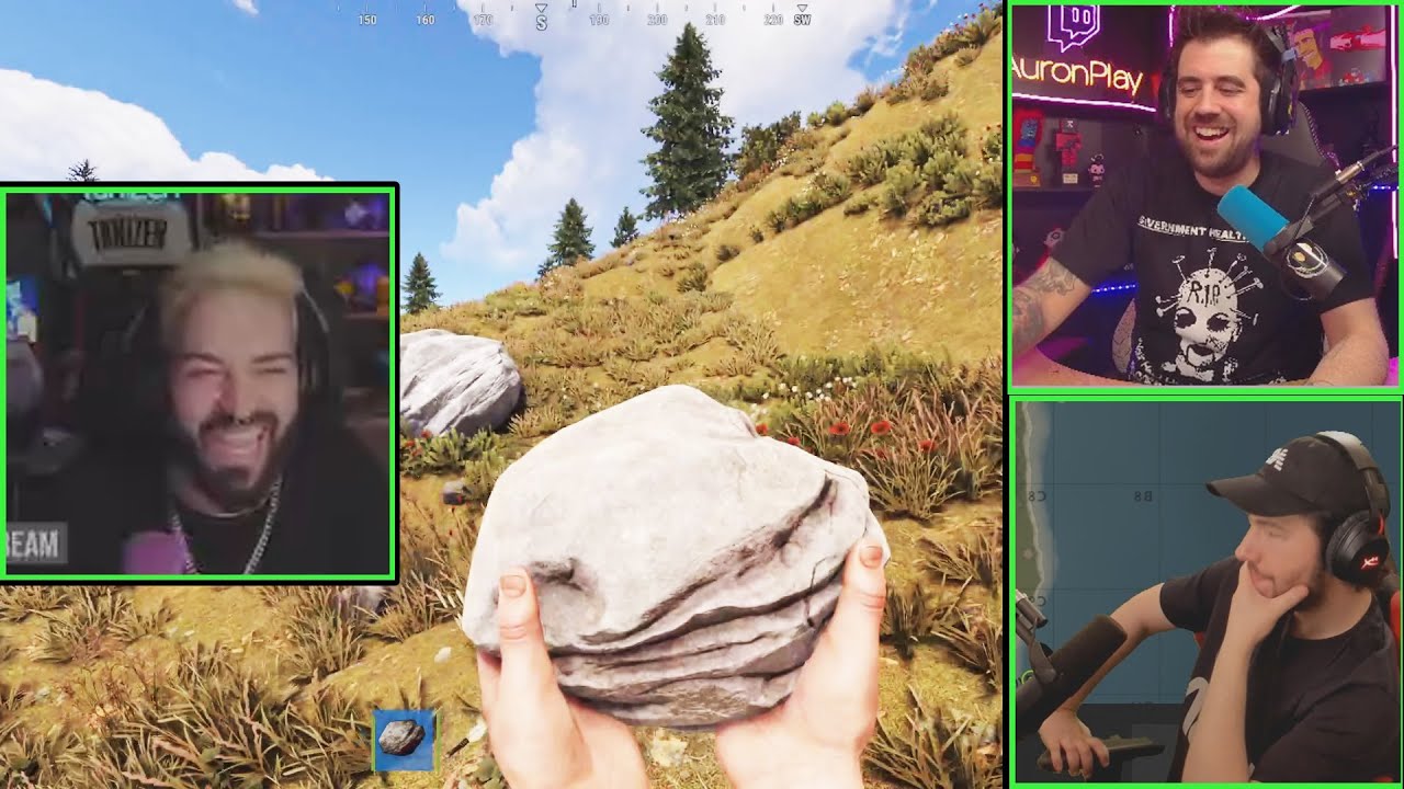 AURON filtra el SERVER de RUST 😂🤣 - YouTube