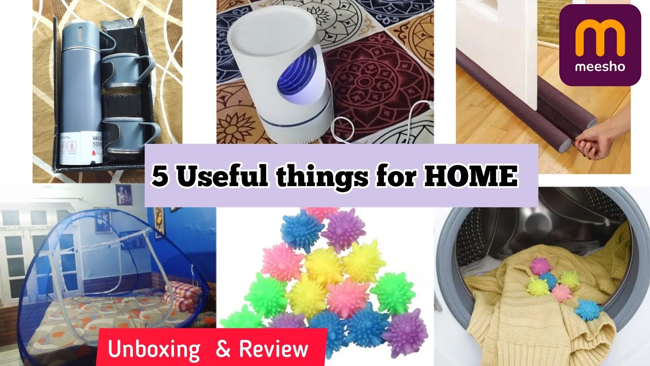 5 Useful things for HOME 🏠 || Meesho Haul || Random Products || in ...