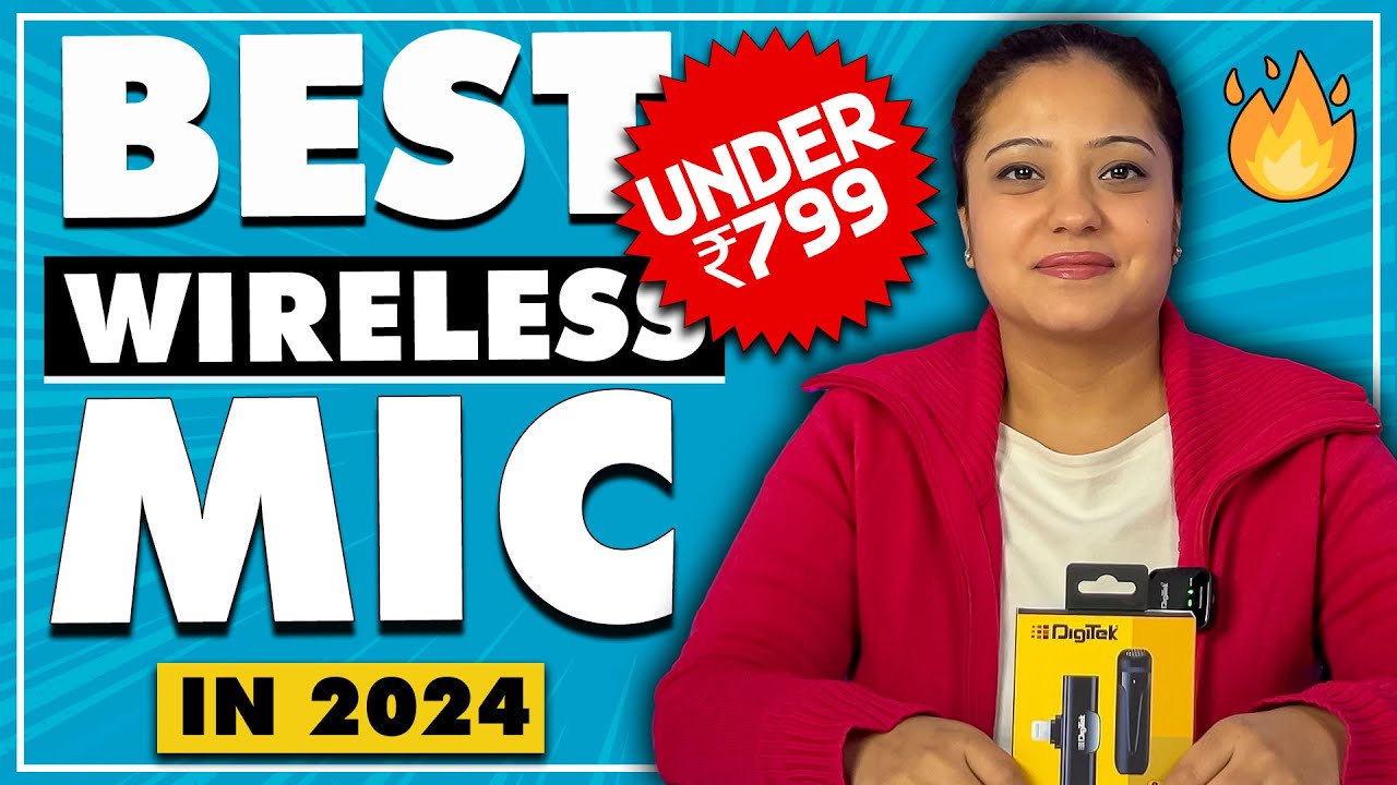 Best Wireless Mic For Youtuber in 2024 | Wireless Mic Under 1000 Budget ...