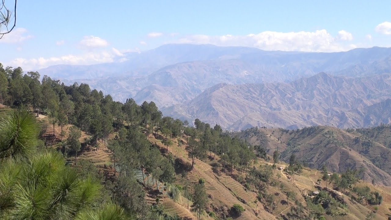 Haïti - Furcy Mountains - YouTube