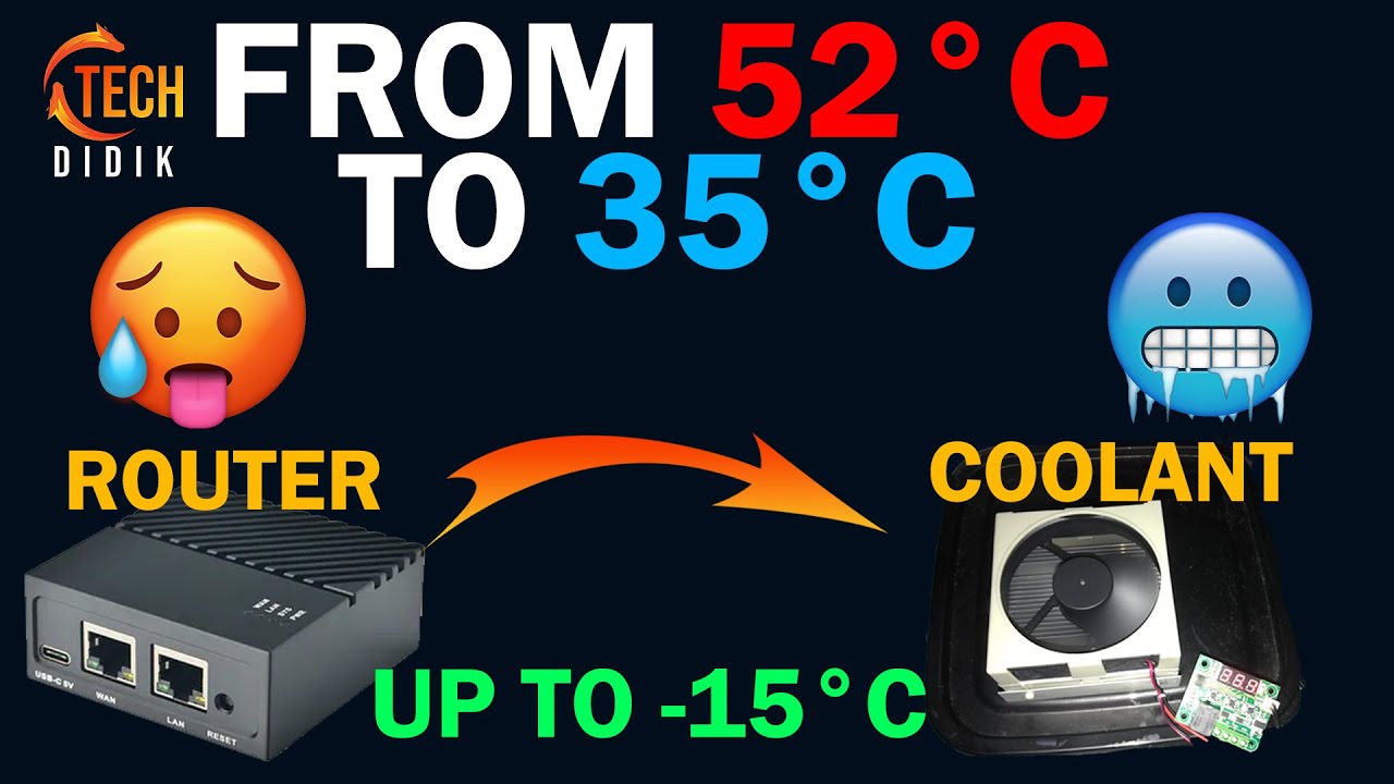 EKSPERIMEN LETAK ROUTER DALAM PETI SEJUK- AWAS CLICKBAIT! - YouTube