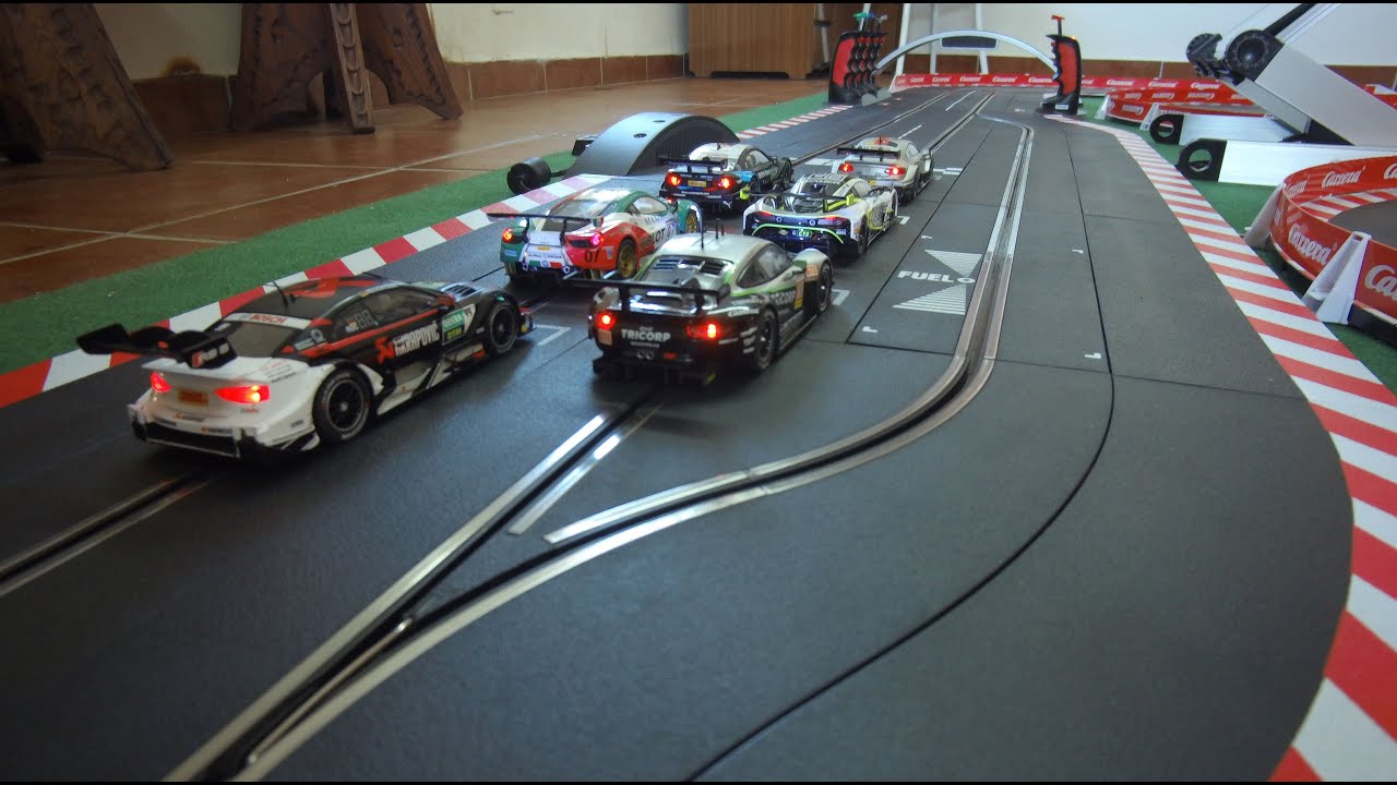 Slot cars Part III – Management and Racing - YouTube