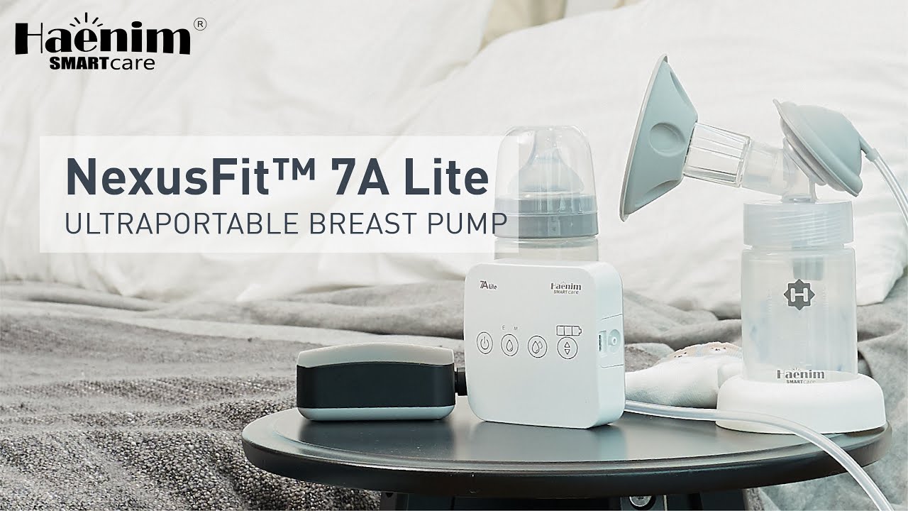 Haenim NexusFit™ 7A Lite Ultraportable Breast Pump - YouTube