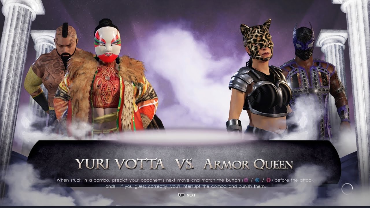 Yuri Votta vs Armor Queen (LxL FC 2K BlackOut EP:4/MAIN EVENT) WWE2K22 ...