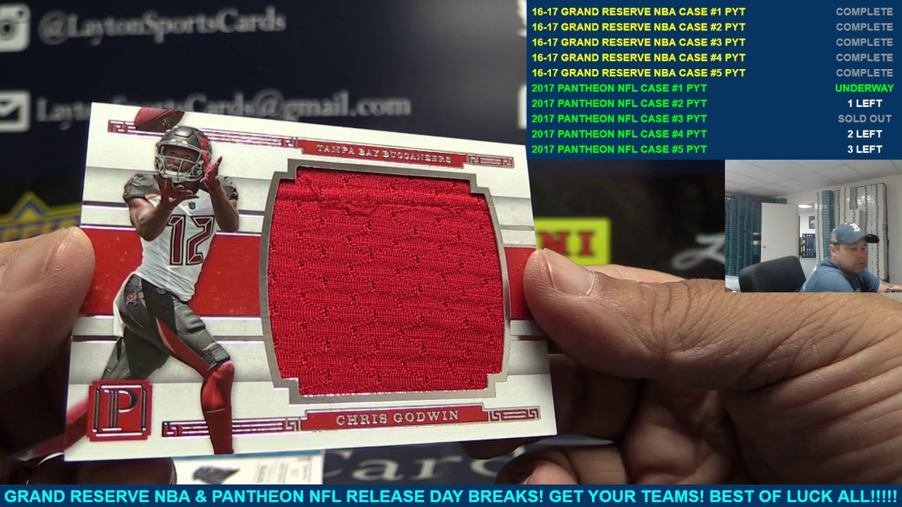 2017 Panini Pantheon Football 5 Box Case Break #1 - PYT - YouTube