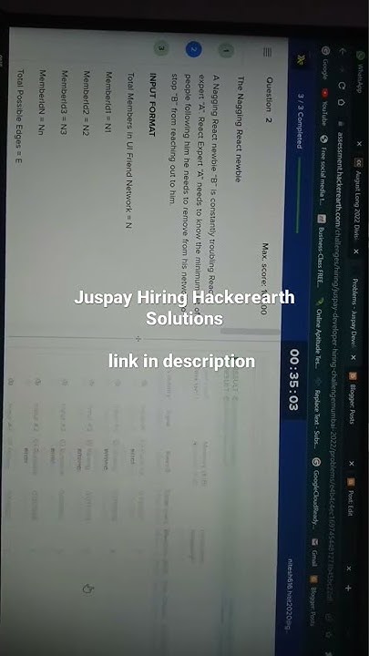 Juspay Hiring Hackerearth Solution Juspay Hiring Find Reachibility The Nagging React Newbie 