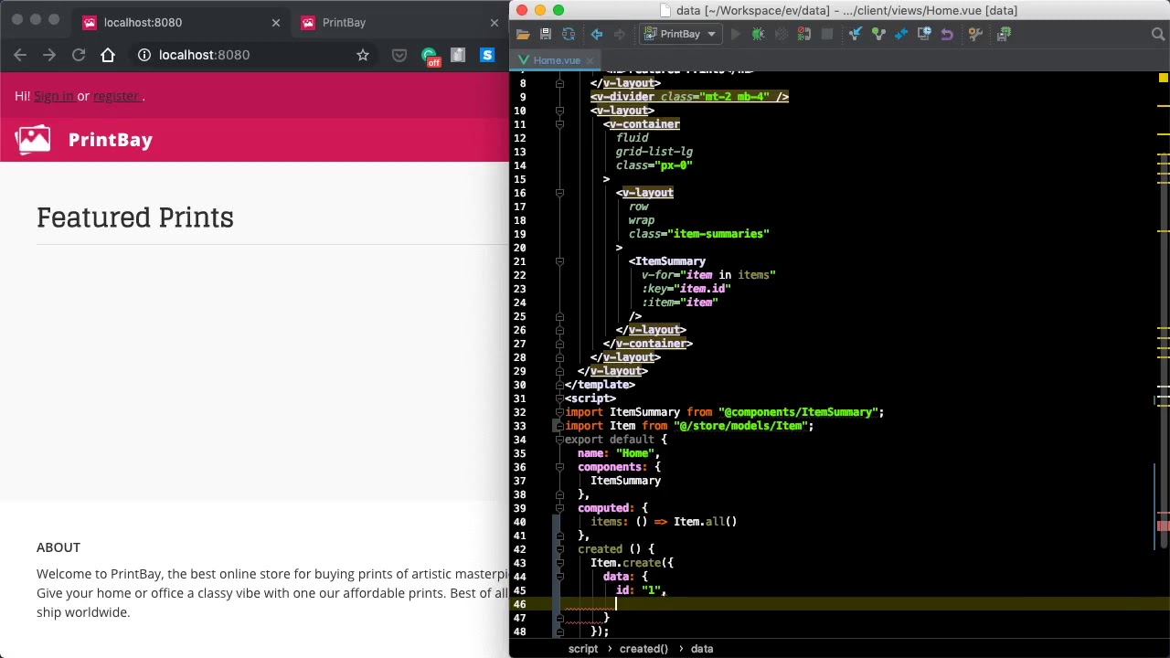 55 Creating them item model - YouTube